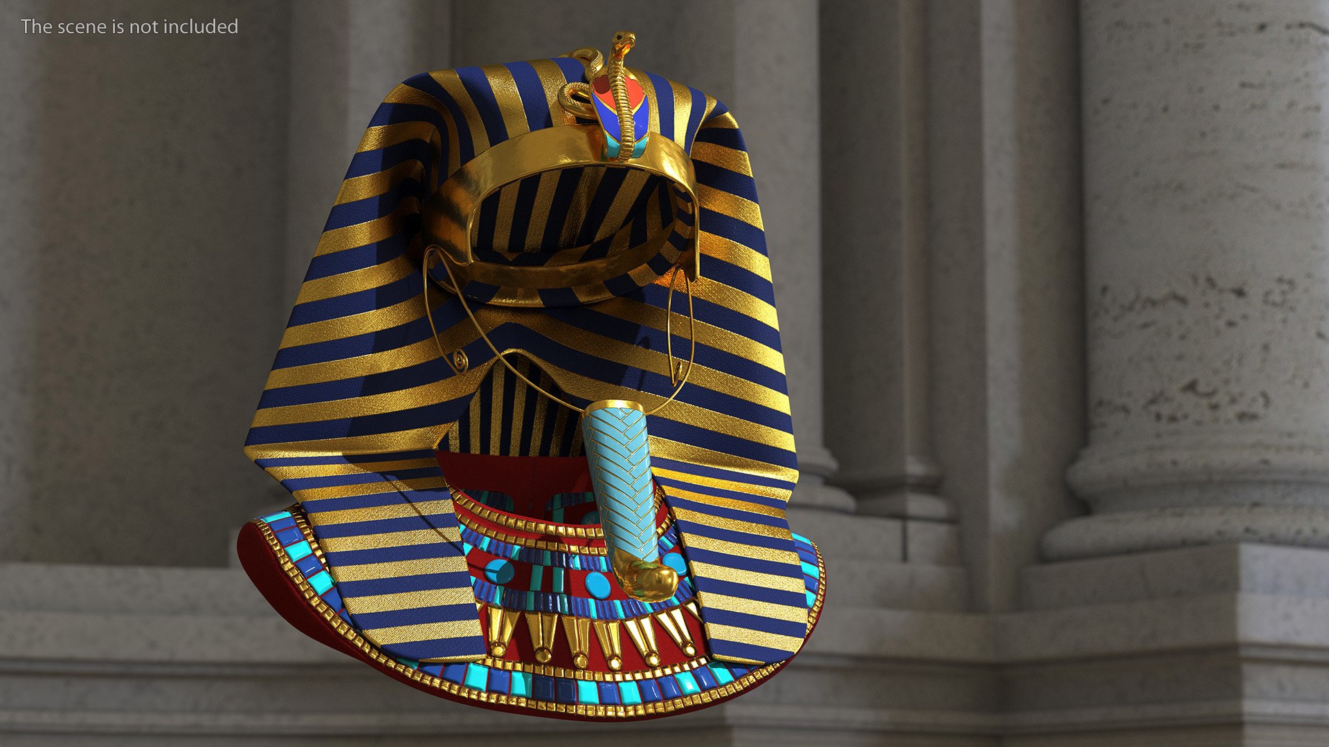 Egyptian Pharaoh Costume 3D model - TurboSquid 2083873