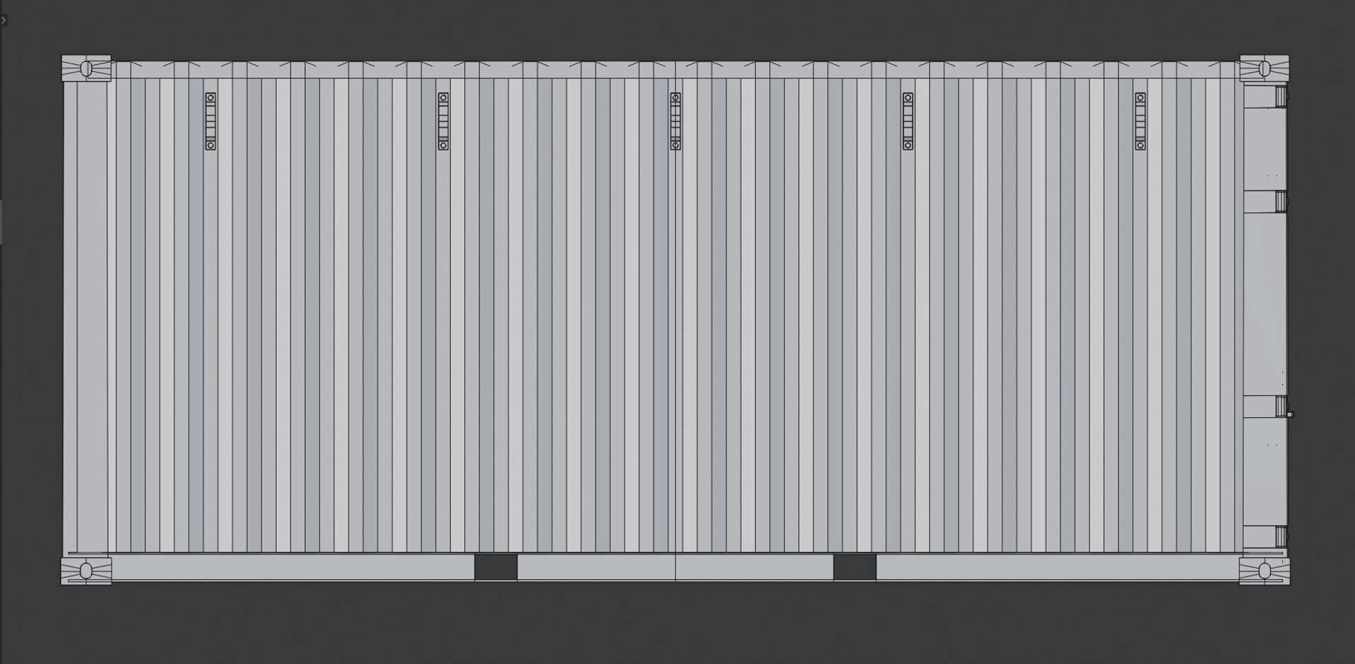 Shipping Container 3D Model - TurboSquid 1439126