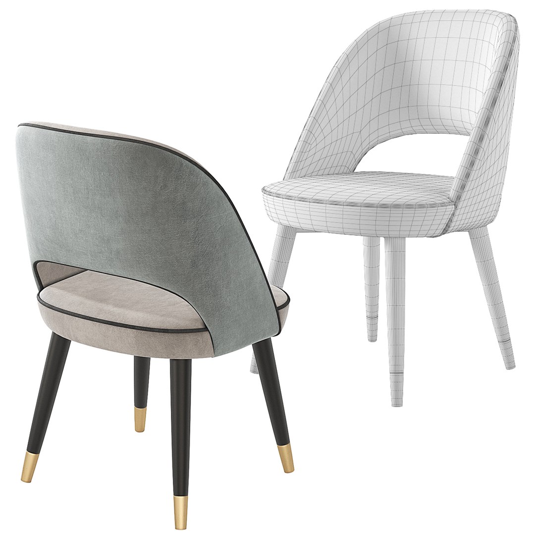 3D Model Colette Baxter Chair Roberto Lazzeroni - TurboSquid 1841059