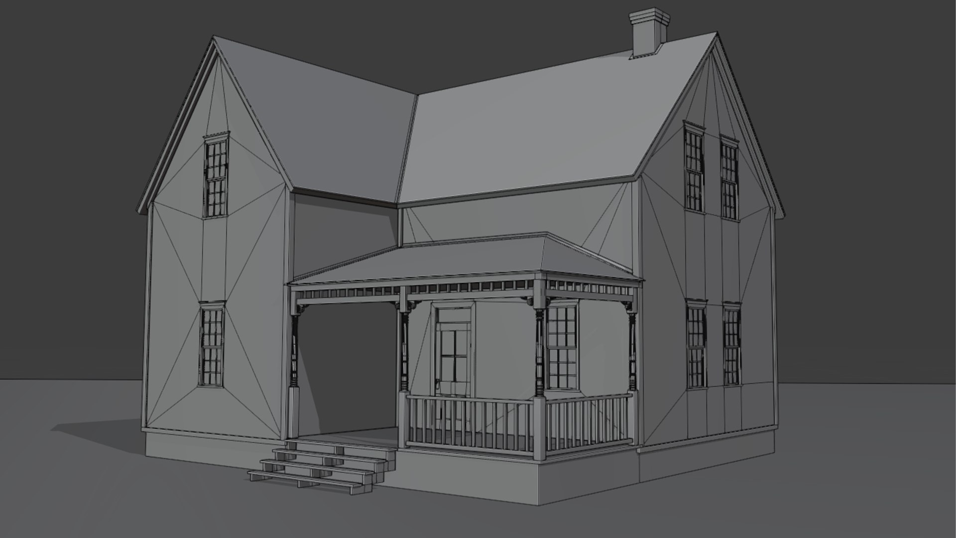 FarmHouse 3D Model - TurboSquid 1792387