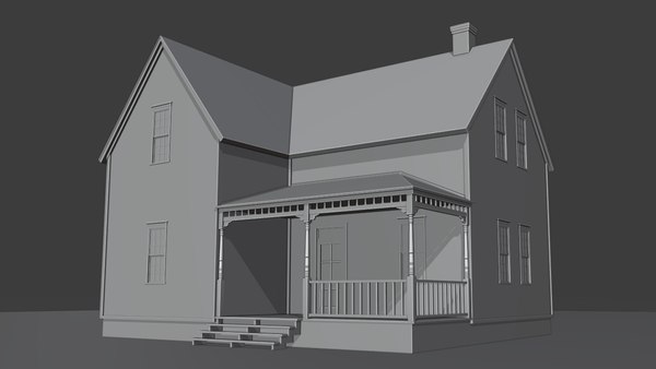 Farmhouse 3D Models for Download | TurboSquid