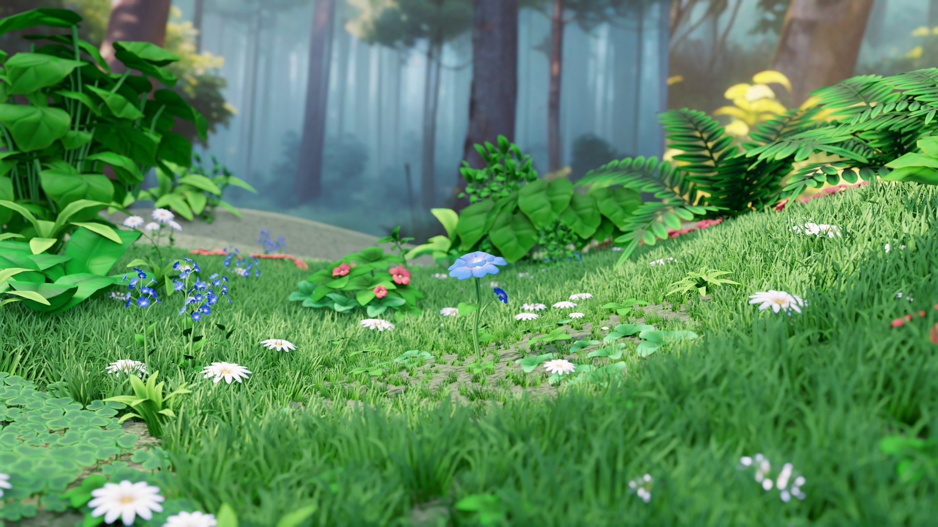 The Stylized Plants 3D Model - TurboSquid 2227985