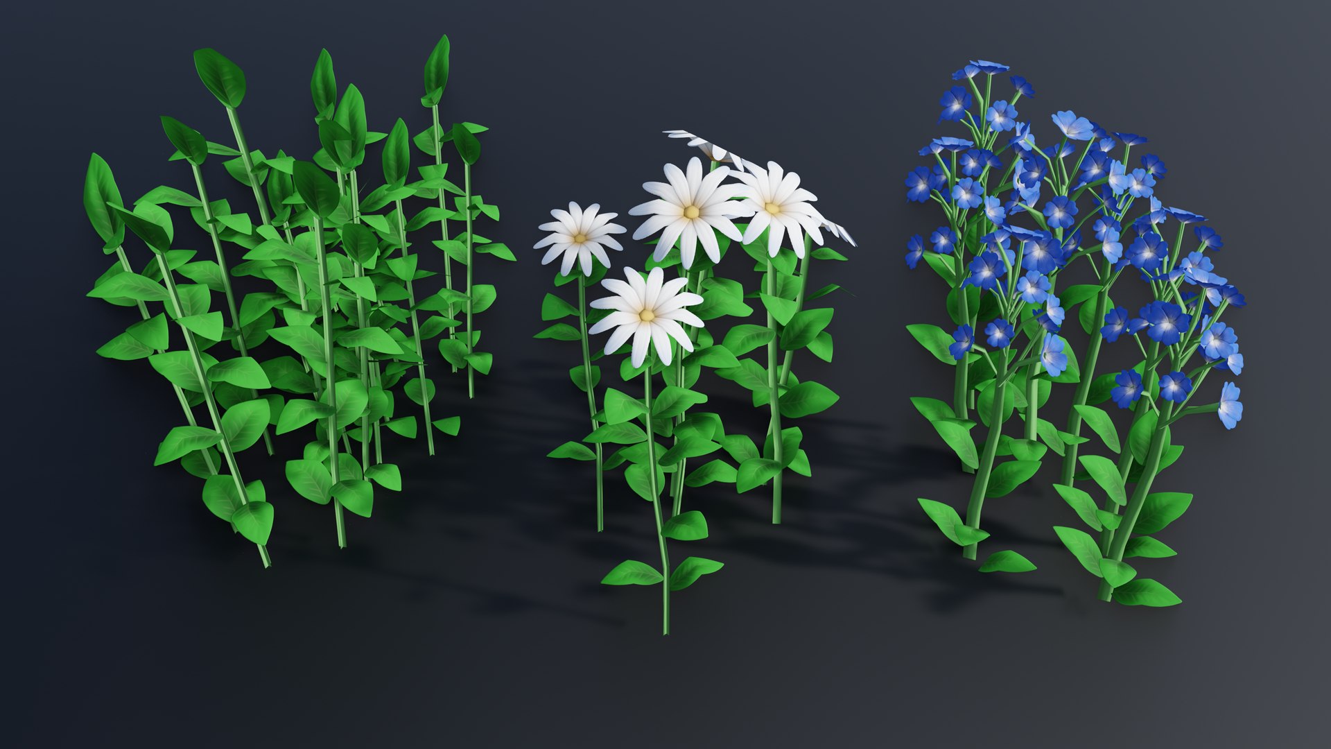 The Stylized Plants 3D Model - TurboSquid 2227985