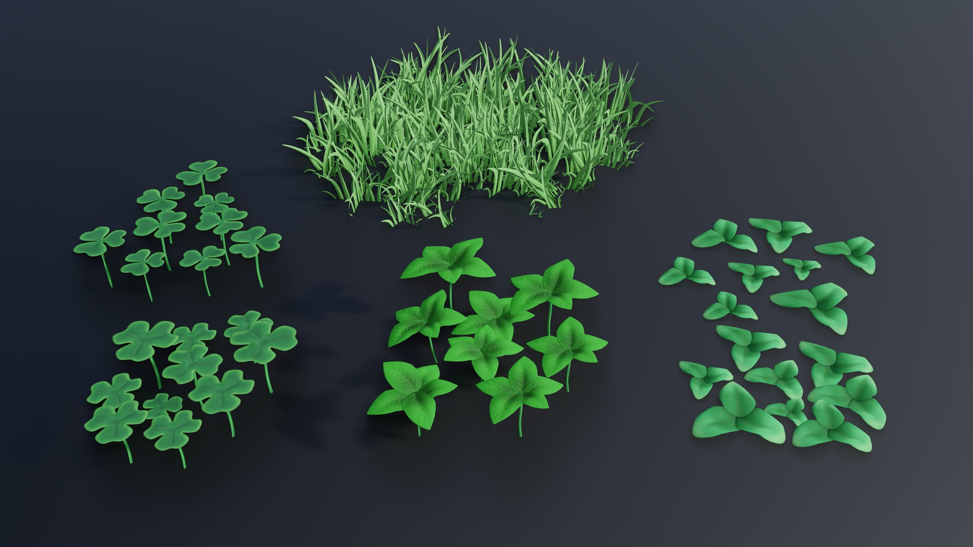 The Stylized Plants 3D Model - TurboSquid 2227985