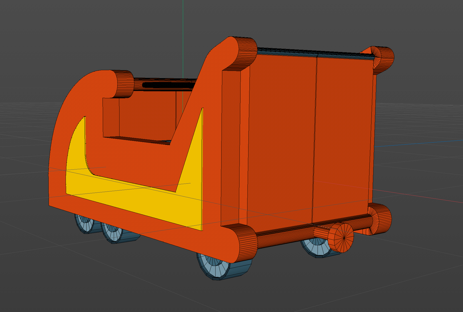 3D roller coaster model - TurboSquid 1559030