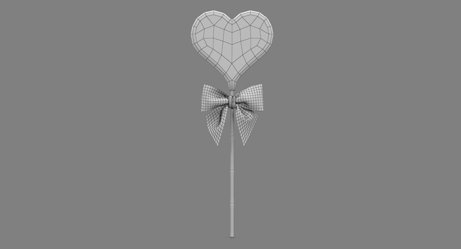 3d Model Realistic Candy Heart