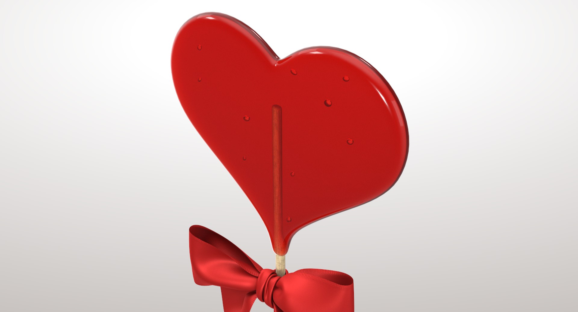 3d Model Realistic Candy Heart