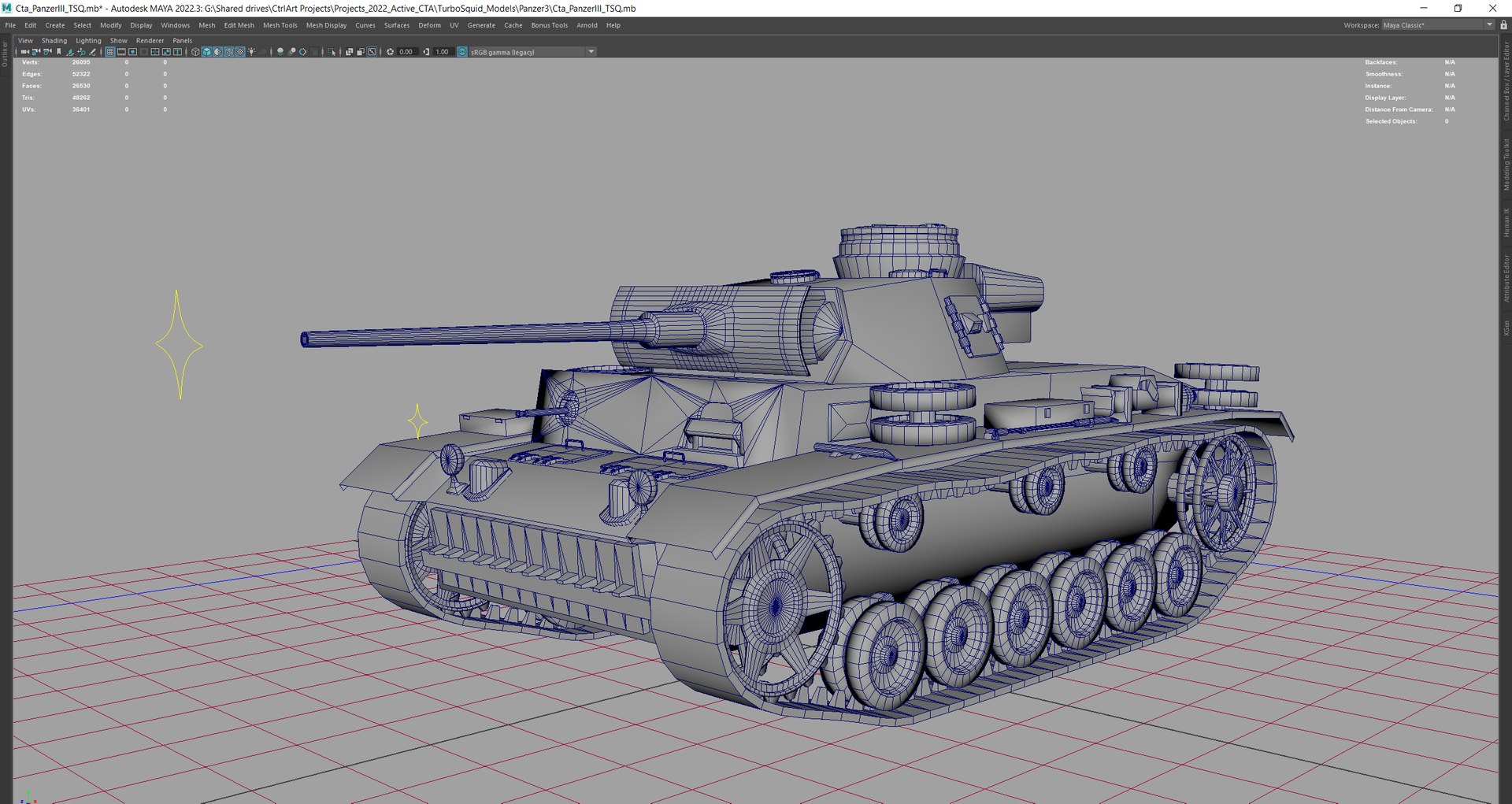 Panzer 3 Tank 3D - TurboSquid 1868557