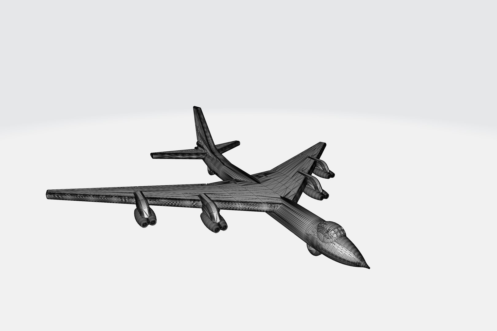 3D Model YB-60 Jet Bomber - TurboSquid 2251734
