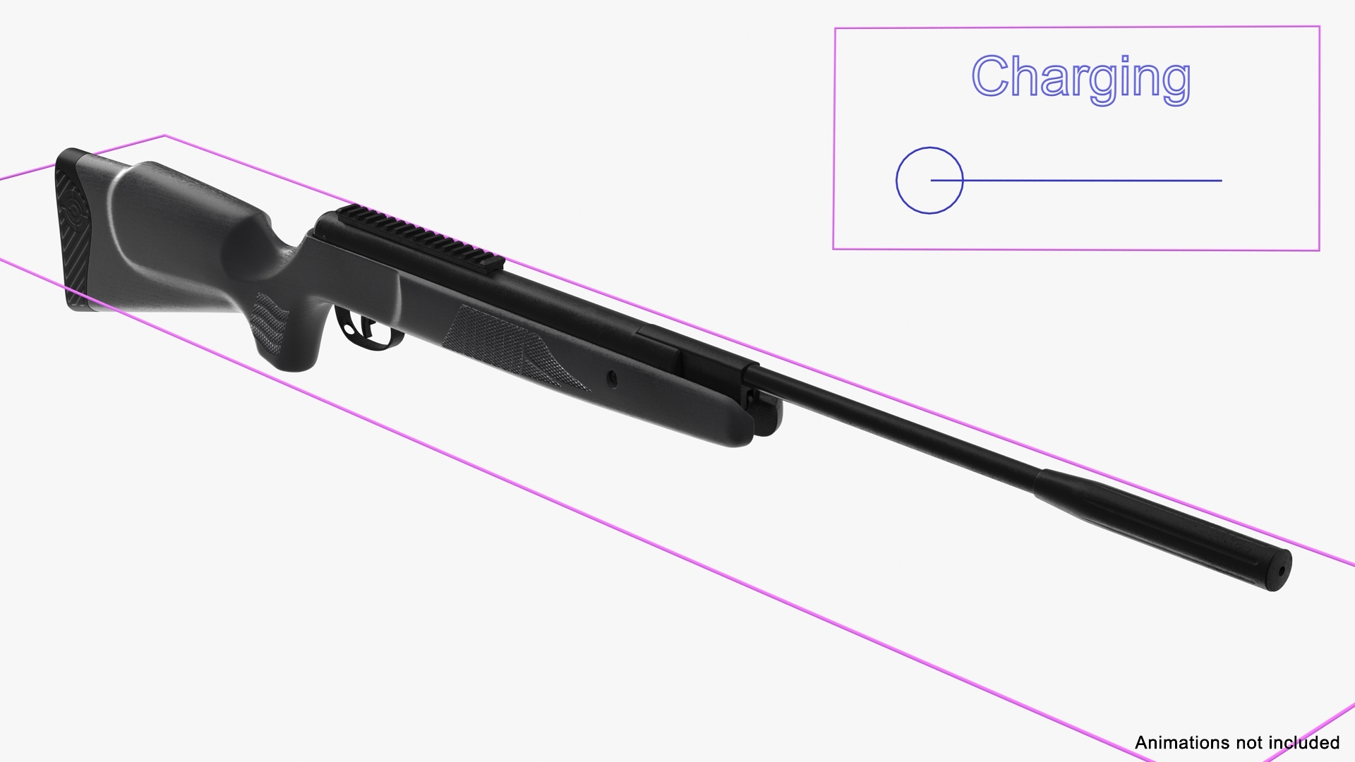 3D Break Barrel Air Rifle - TurboSquid 1438886