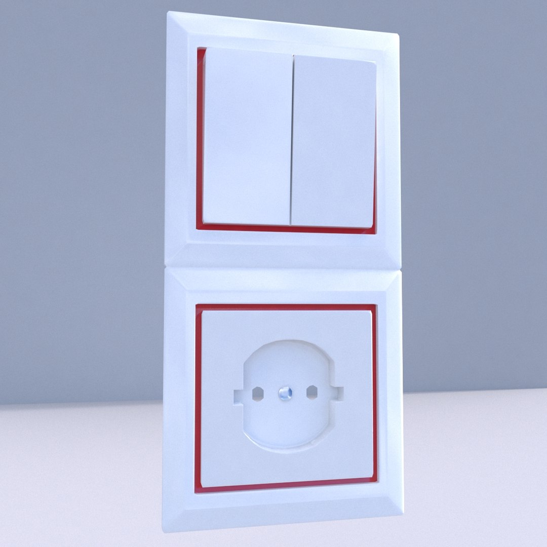 3D Socket Switch Normal - TurboSquid 1245671