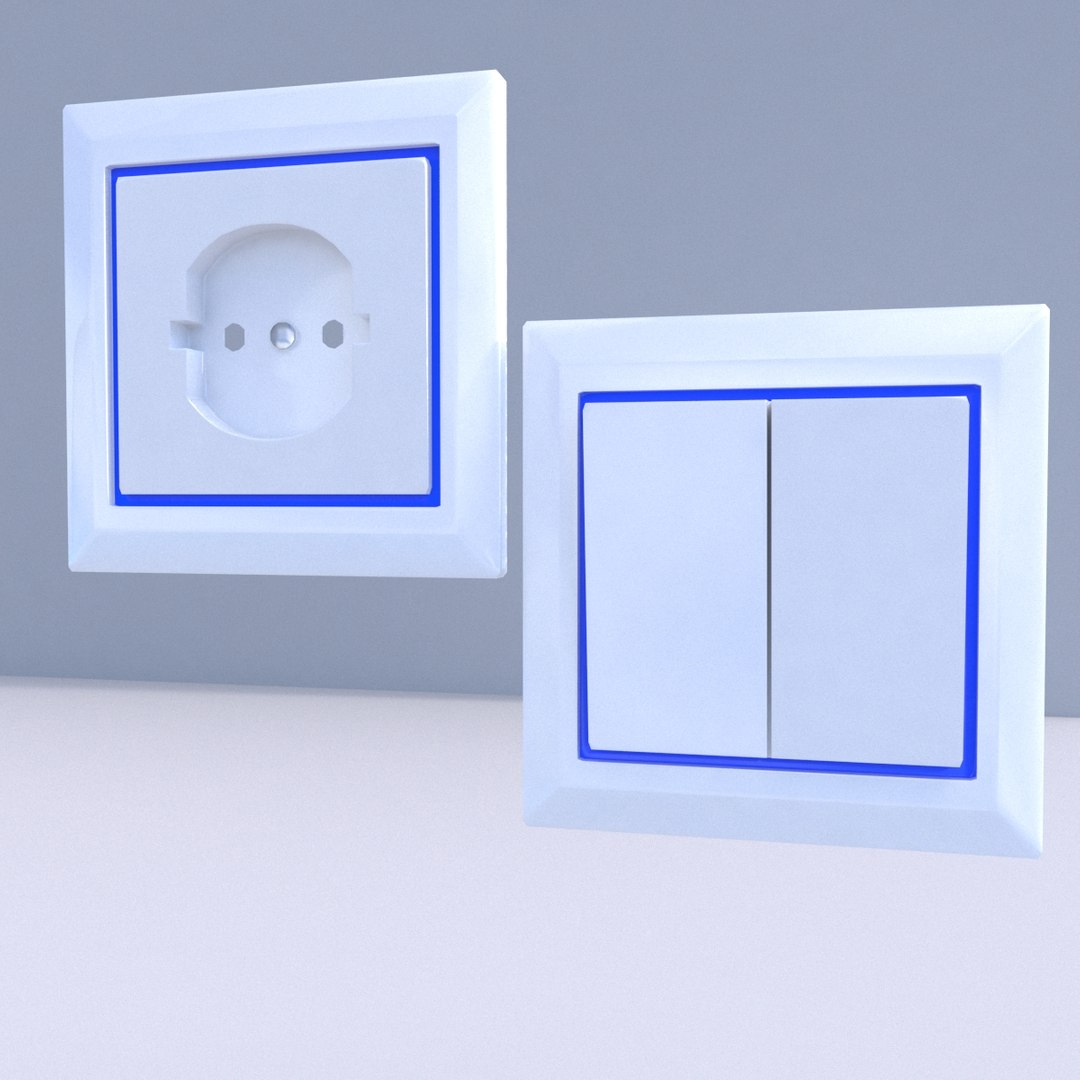 3D Socket Switch Normal - TurboSquid 1245671