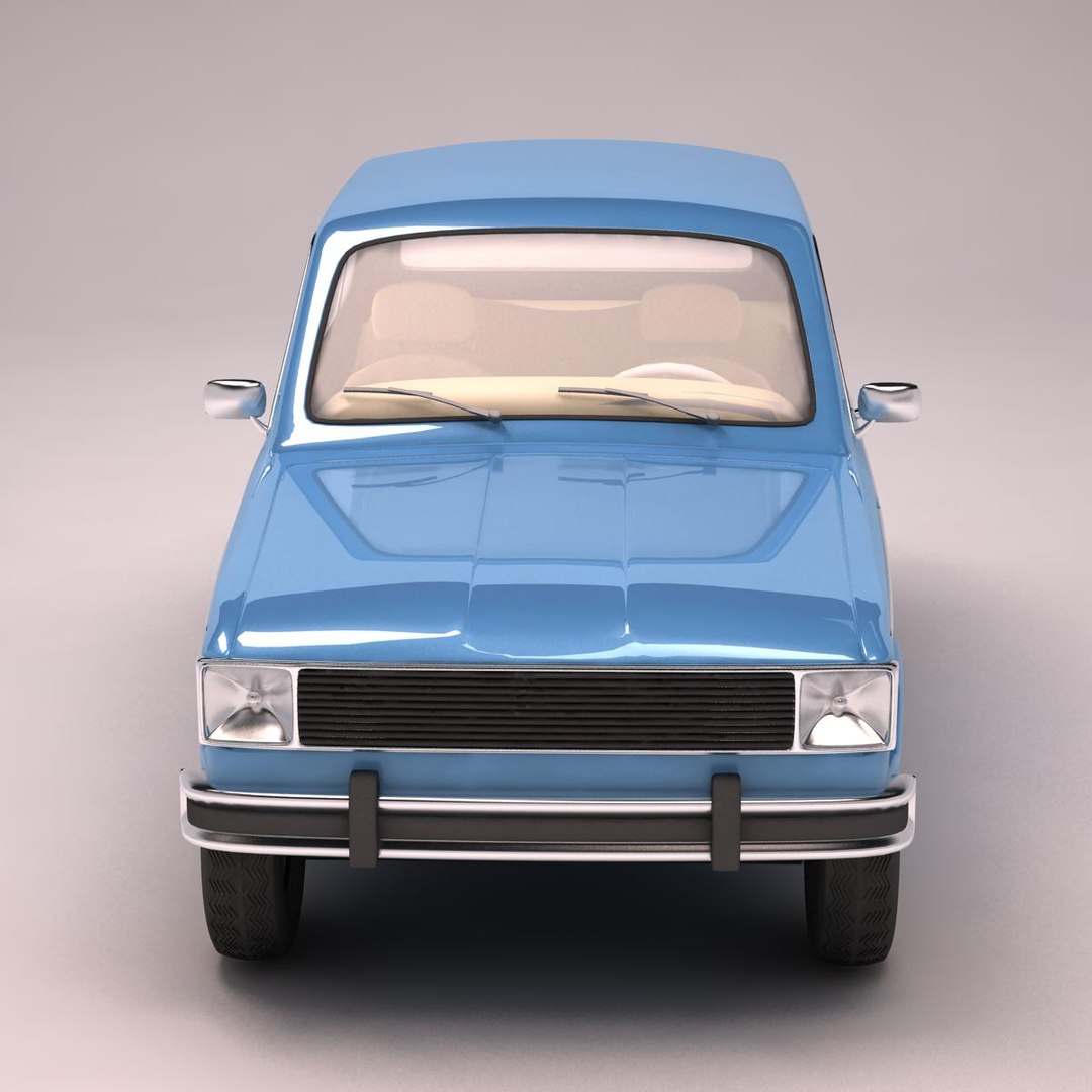 3d Model Renault 6