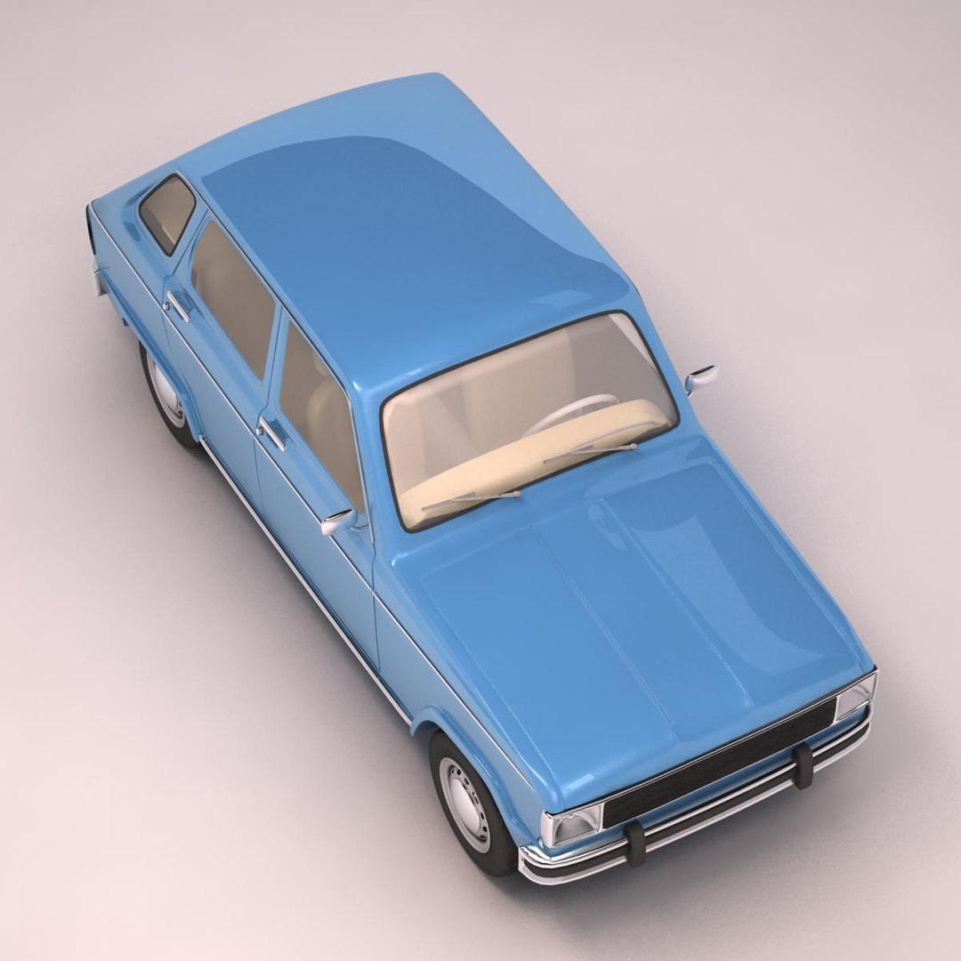 3d Model Renault 6