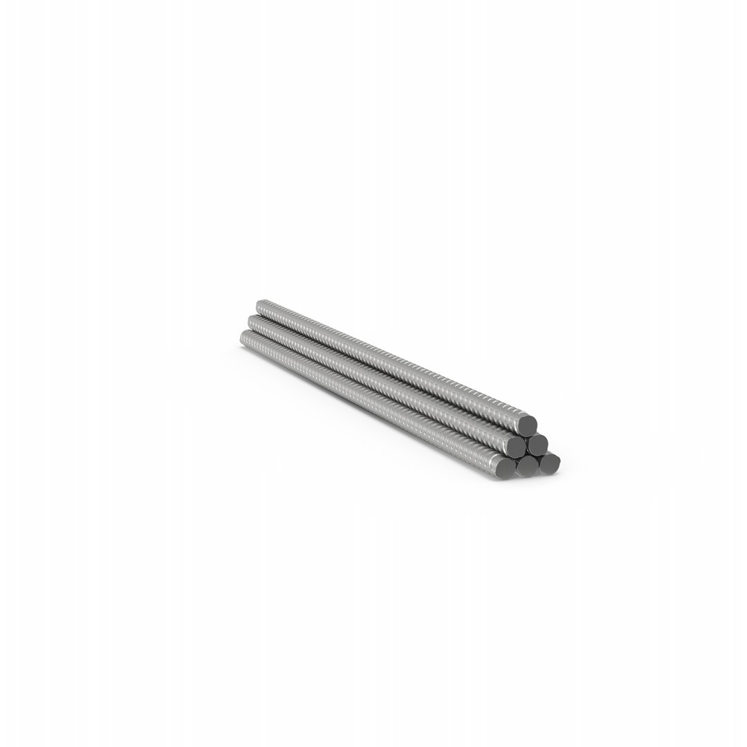 3D Metal Bars - TurboSquid 2032782