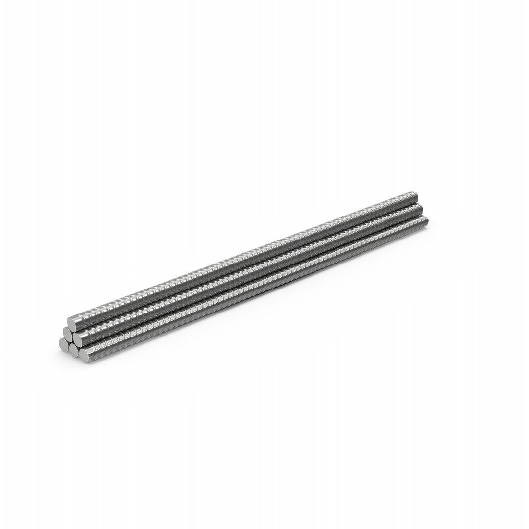 3D Metal Bars - TurboSquid 2032782