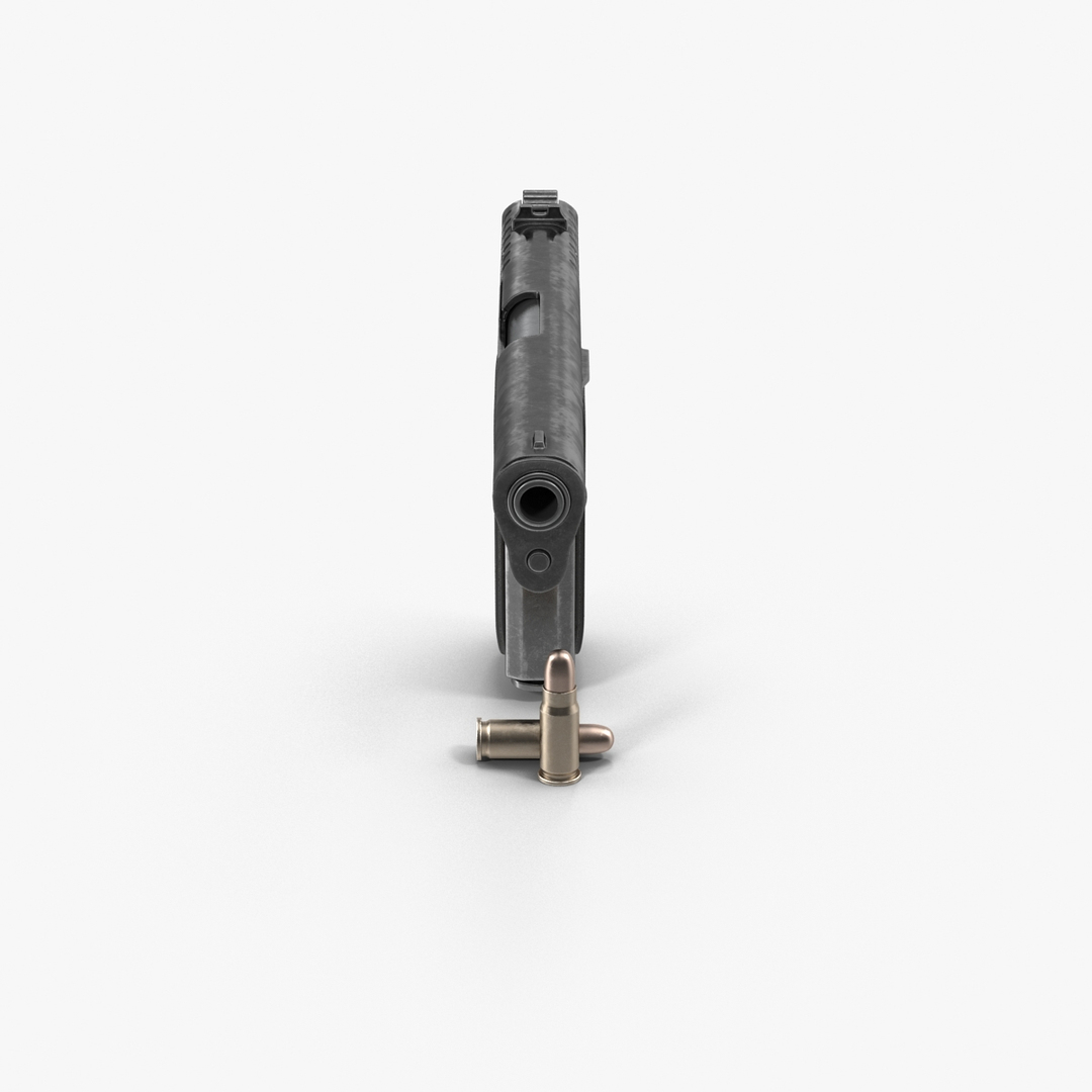 Tt-33 Soviet Tokarev 3d Max