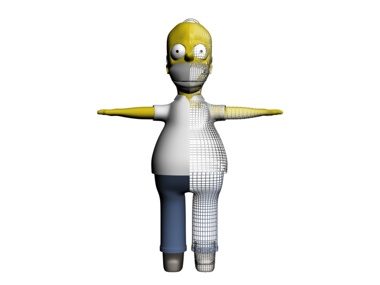 3d Model Homer Simpson