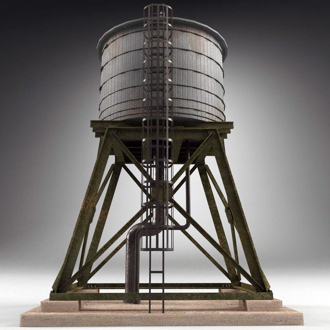Water Tower 3d 3ds