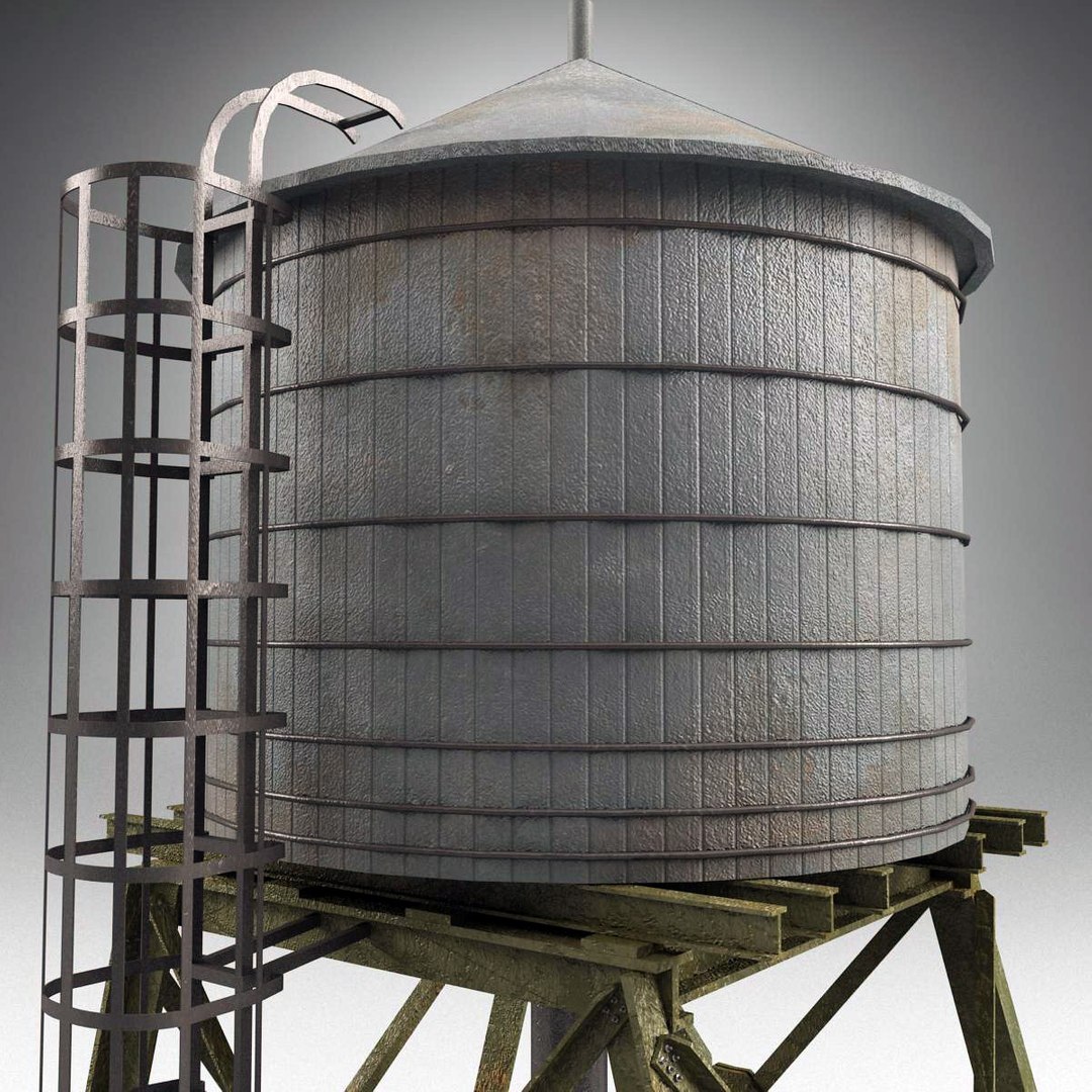 Water Tower 3d 3ds