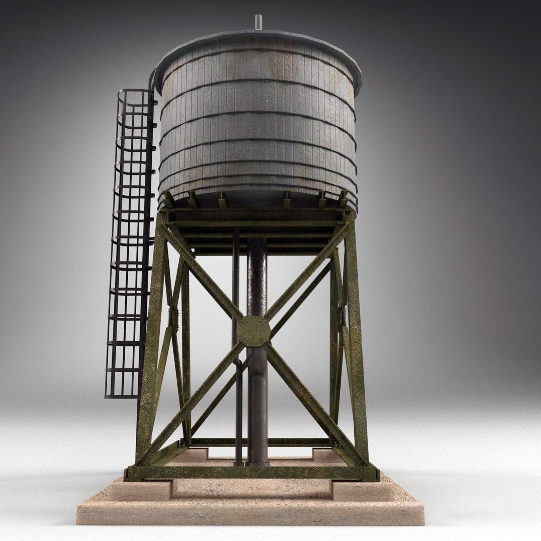 Water Tower 3d 3ds
