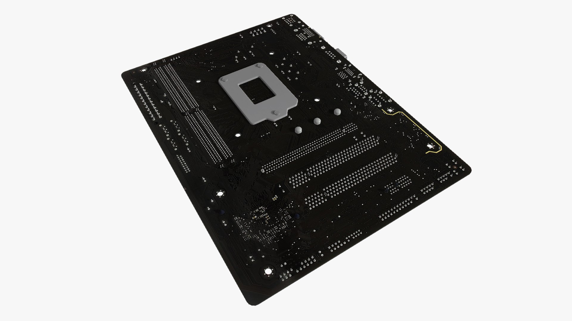 PC Motherboard MicroATX Mk03 Model - TurboSquid 1981390