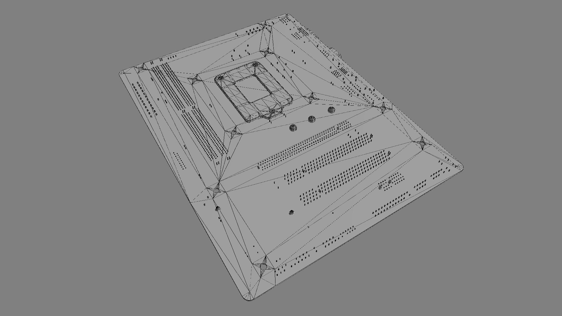 PC Motherboard MicroATX Mk03 Model - TurboSquid 1981390