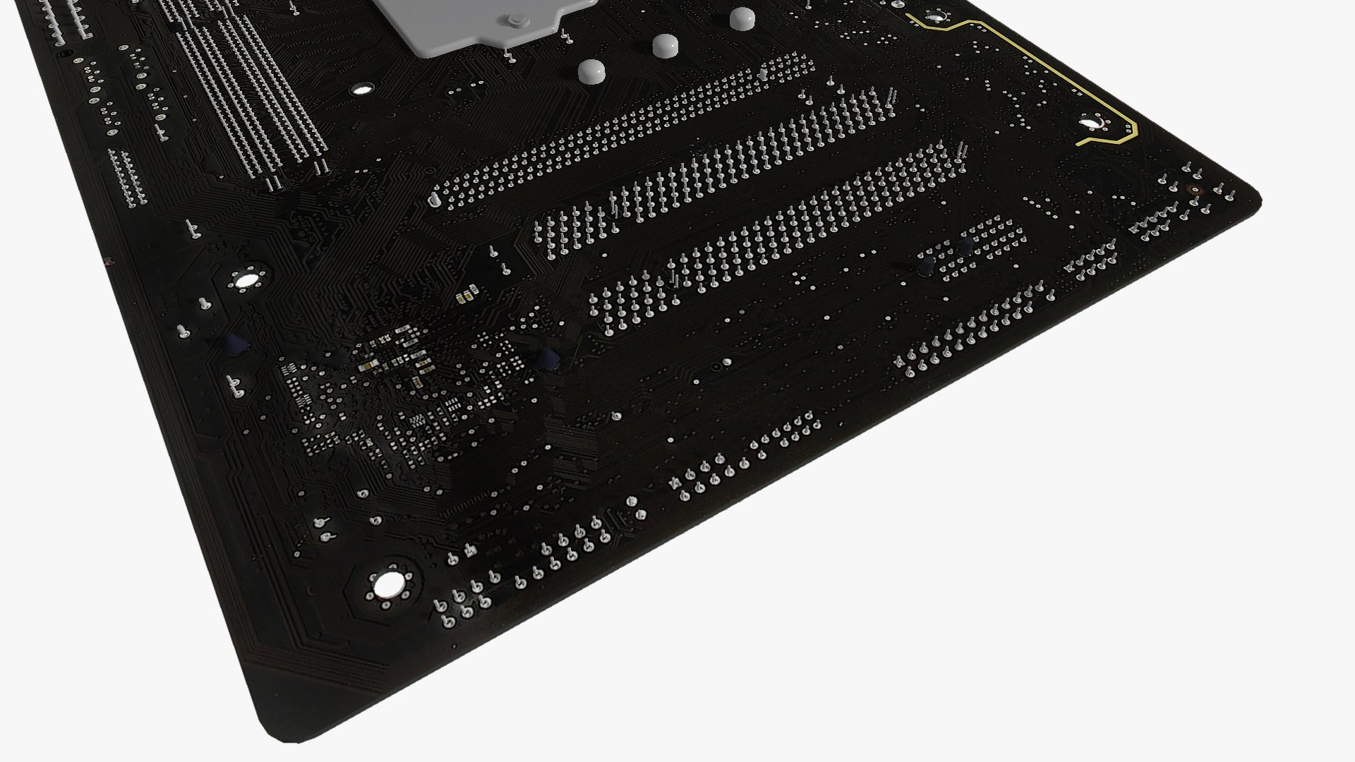 PC Motherboard MicroATX Mk03 Model - TurboSquid 1981390