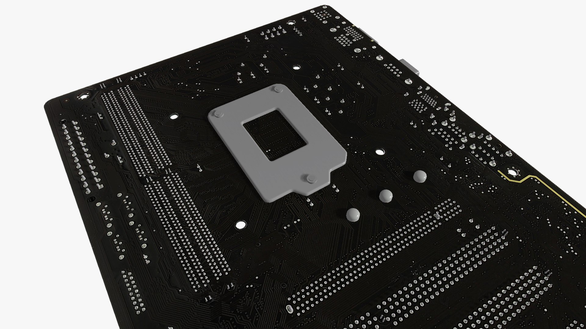 PC Motherboard MicroATX Mk03 Model - TurboSquid 1981390