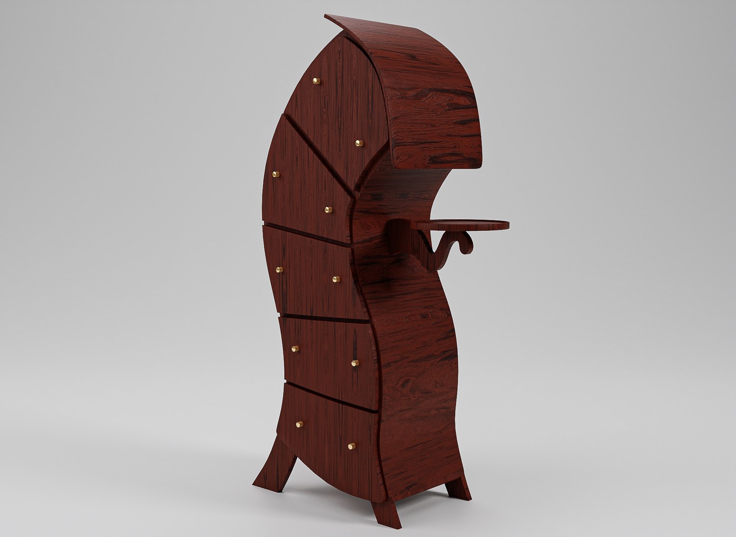 Drawer 3D Model - TurboSquid 2123773