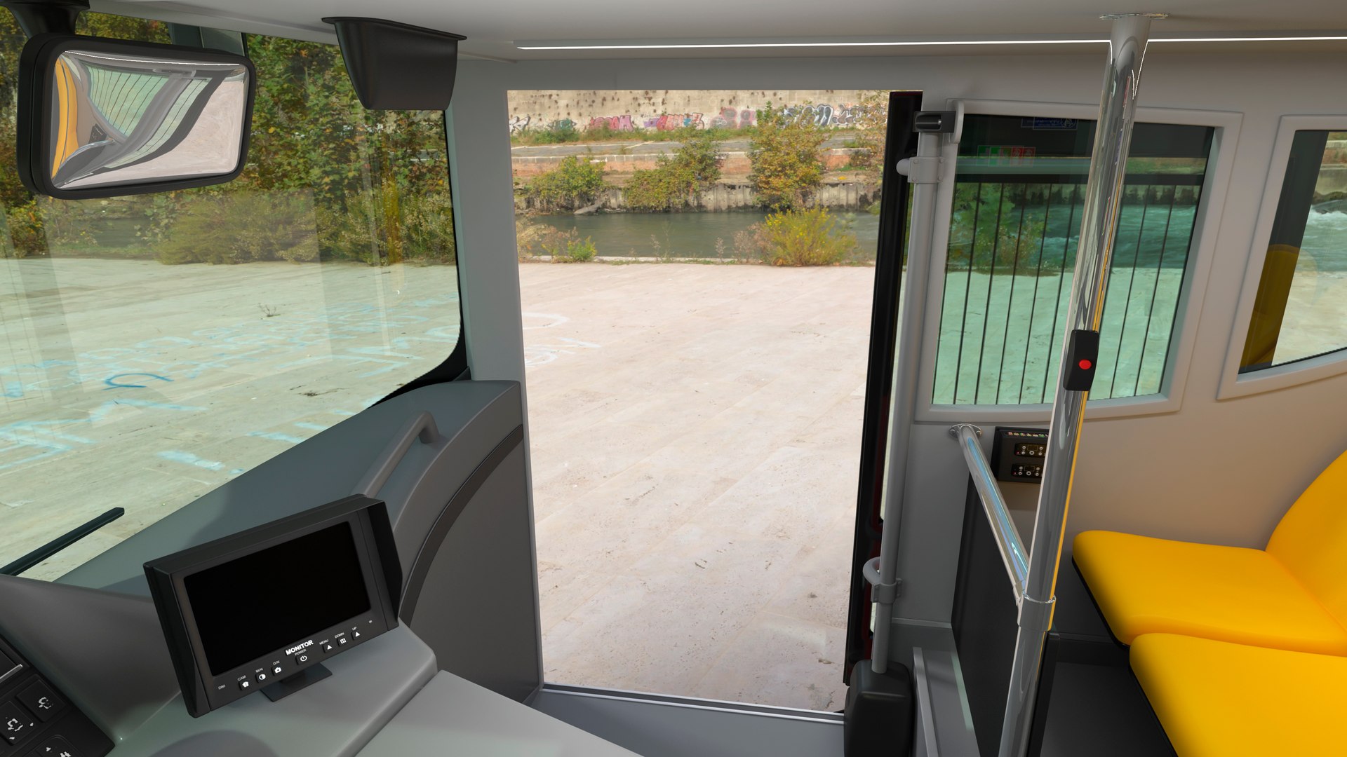 Open Top Double Decker Hop On Off Tour Bus Rigged for Cinema 4D 3D ...