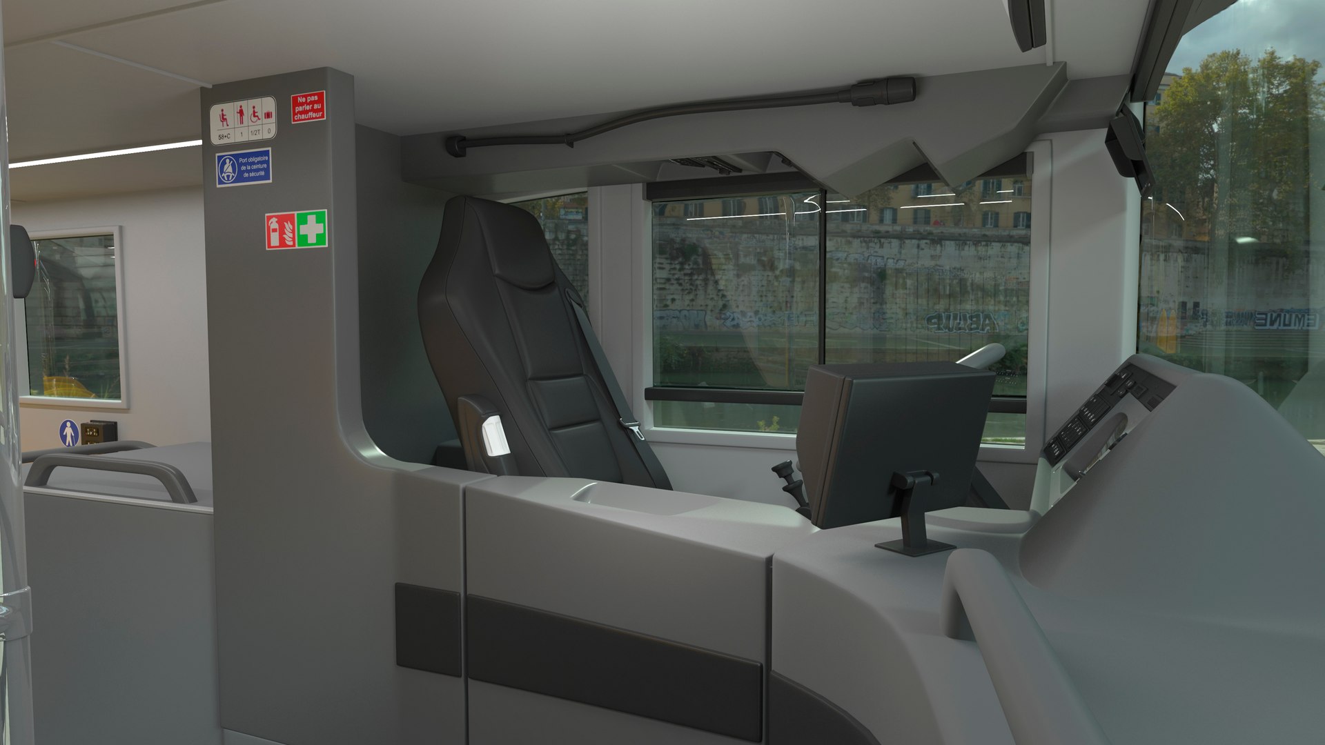 Open Top Double Decker Hop On Off Tour Bus Rigged for Cinema 4D 3D ...