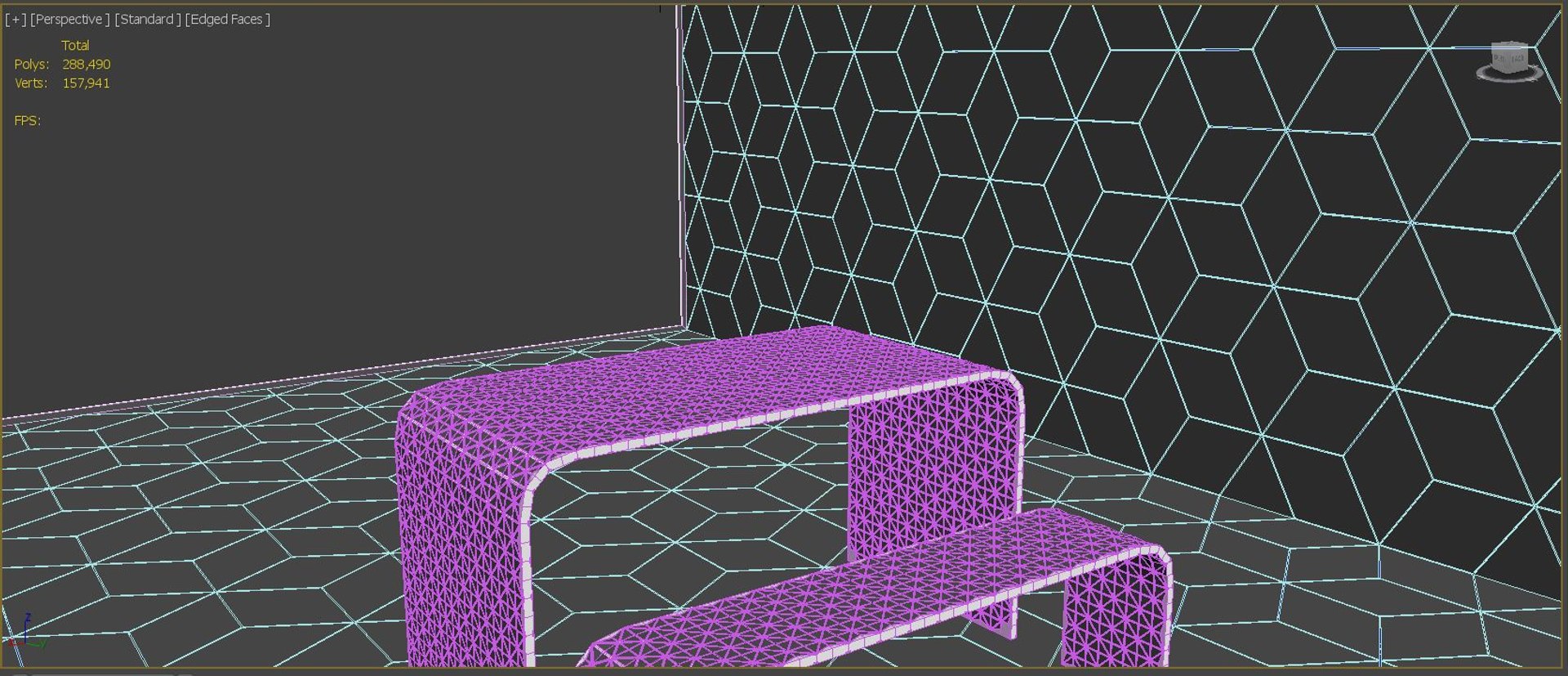 Dark Abstract Room 3D Model - TurboSquid 1471617
