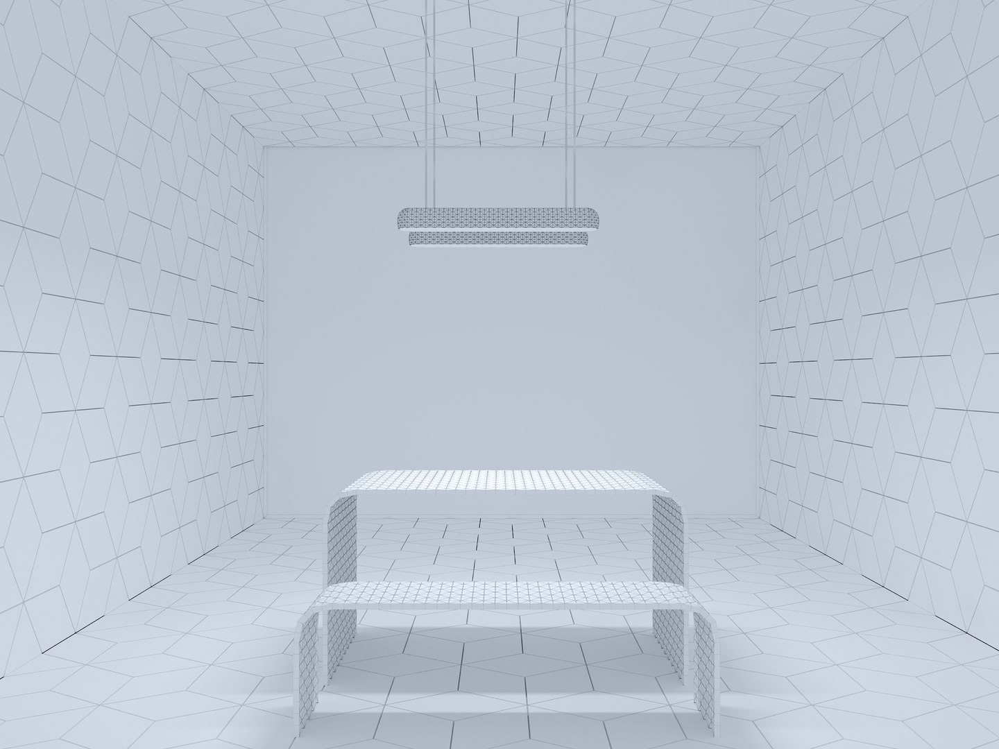 Dark Abstract Room 3D Model - TurboSquid 1471617