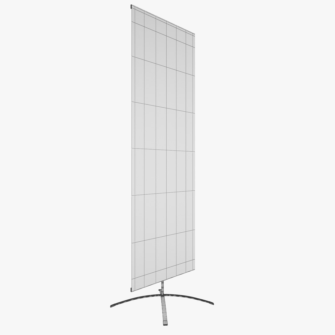 3D Banner Stand Easy Flex - TurboSquid 1461038