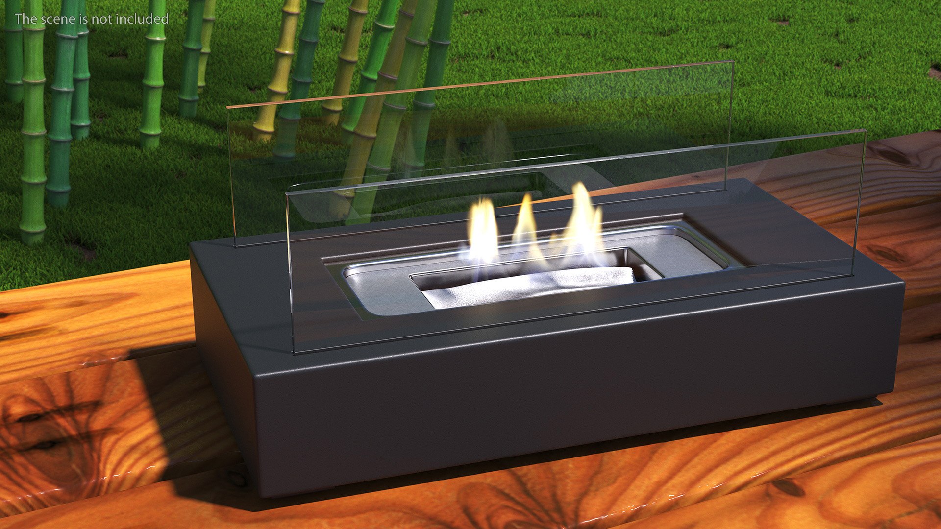 3D Model Black Bioethanol Burner - TurboSquid 2216706
