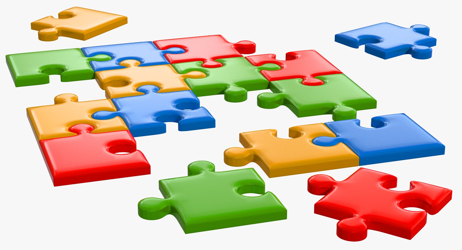 Puzzle Design Complete Model - TurboSquid 1219191