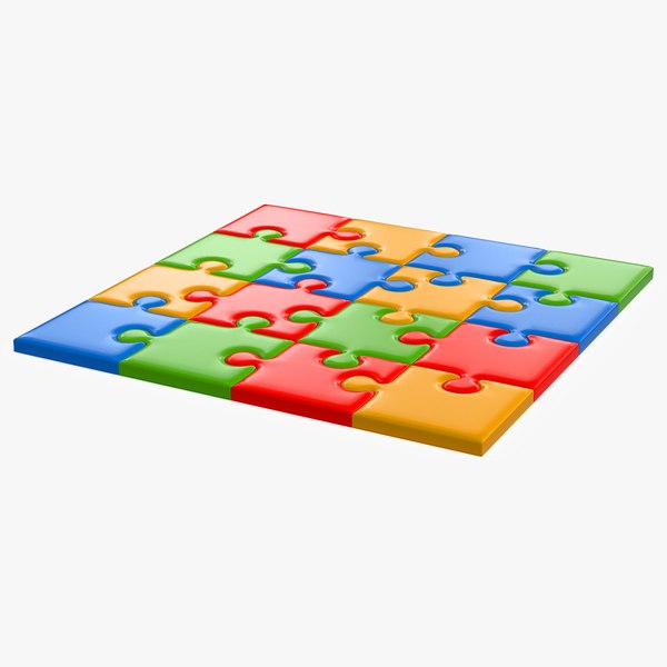 3D model puzzle template - TurboSquid 1219192