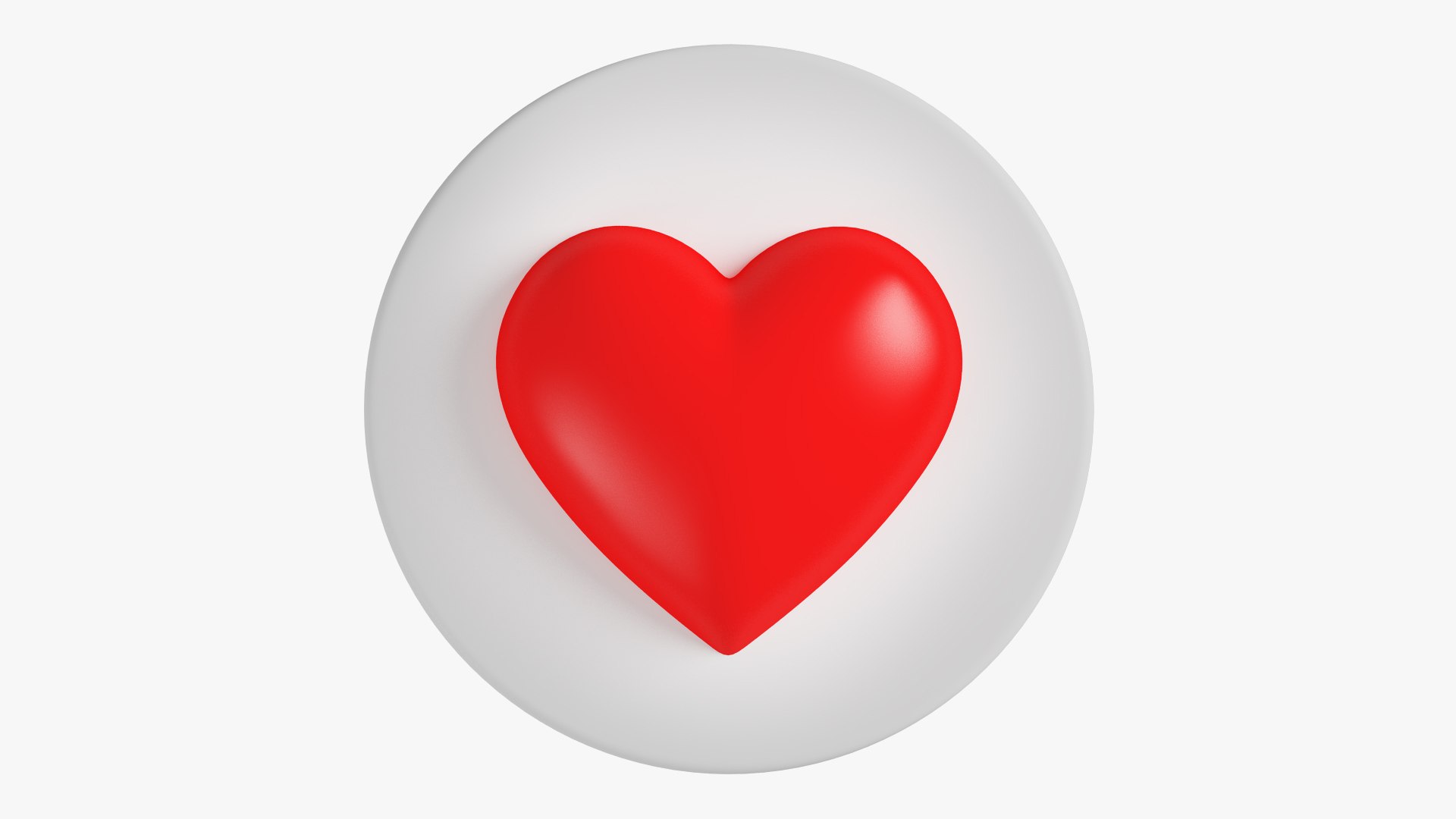 Like Heart 02 3D model - TurboSquid 1782089