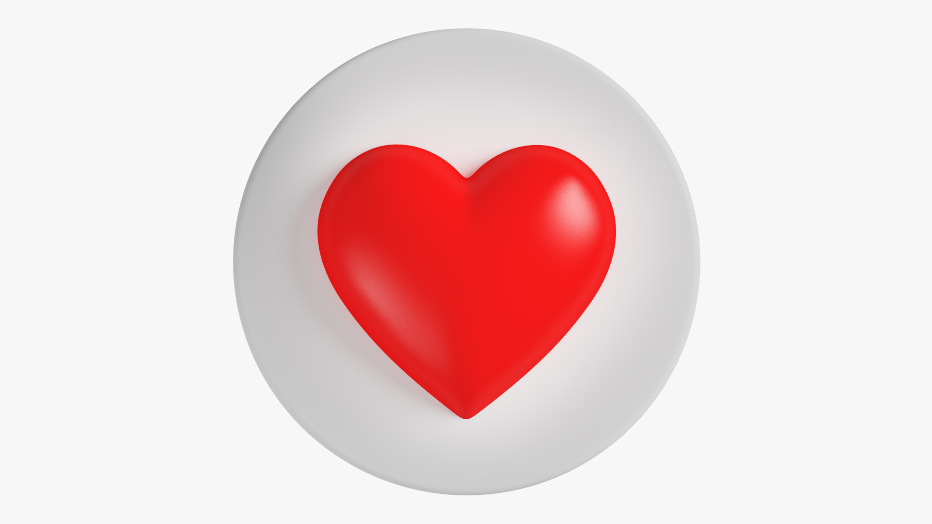 Like Heart 02 3D model - TurboSquid 1782089