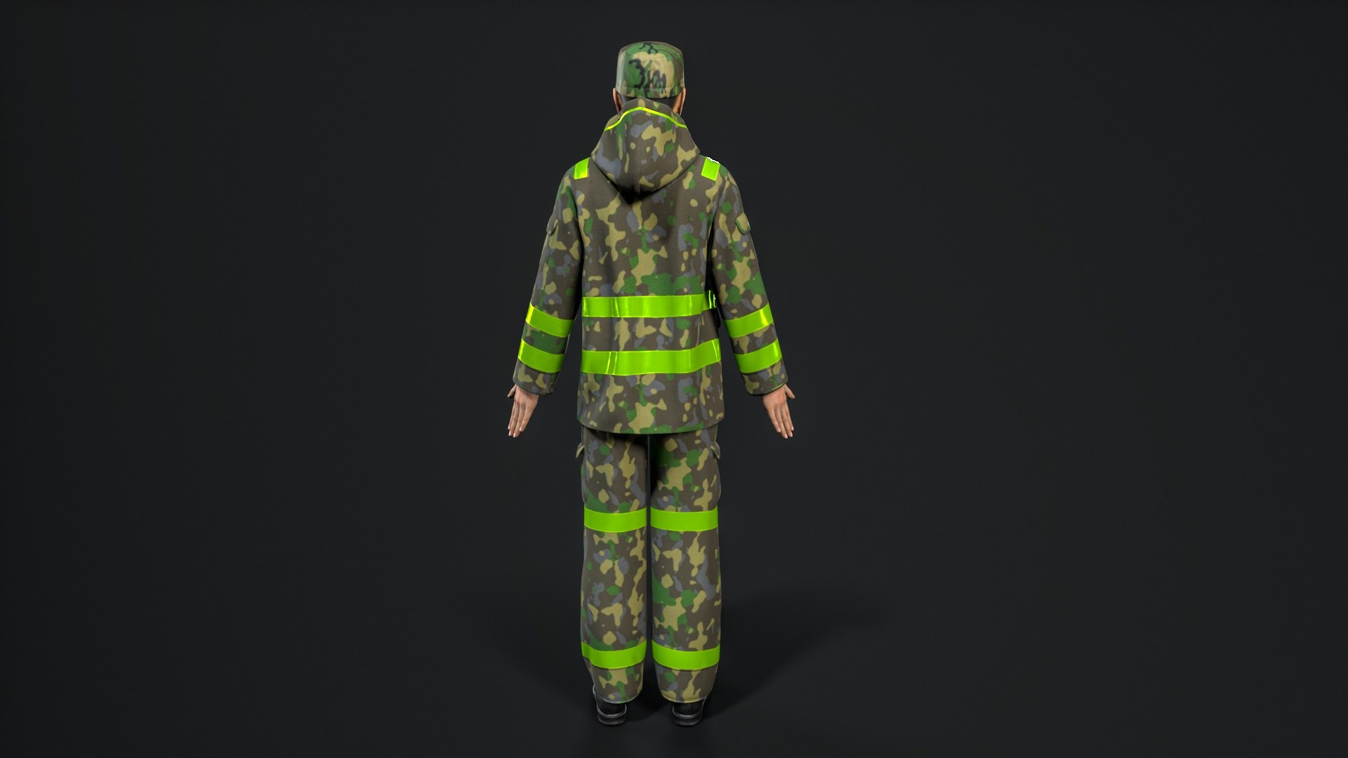 3D Soldier Character Model - TurboSquid 2383080