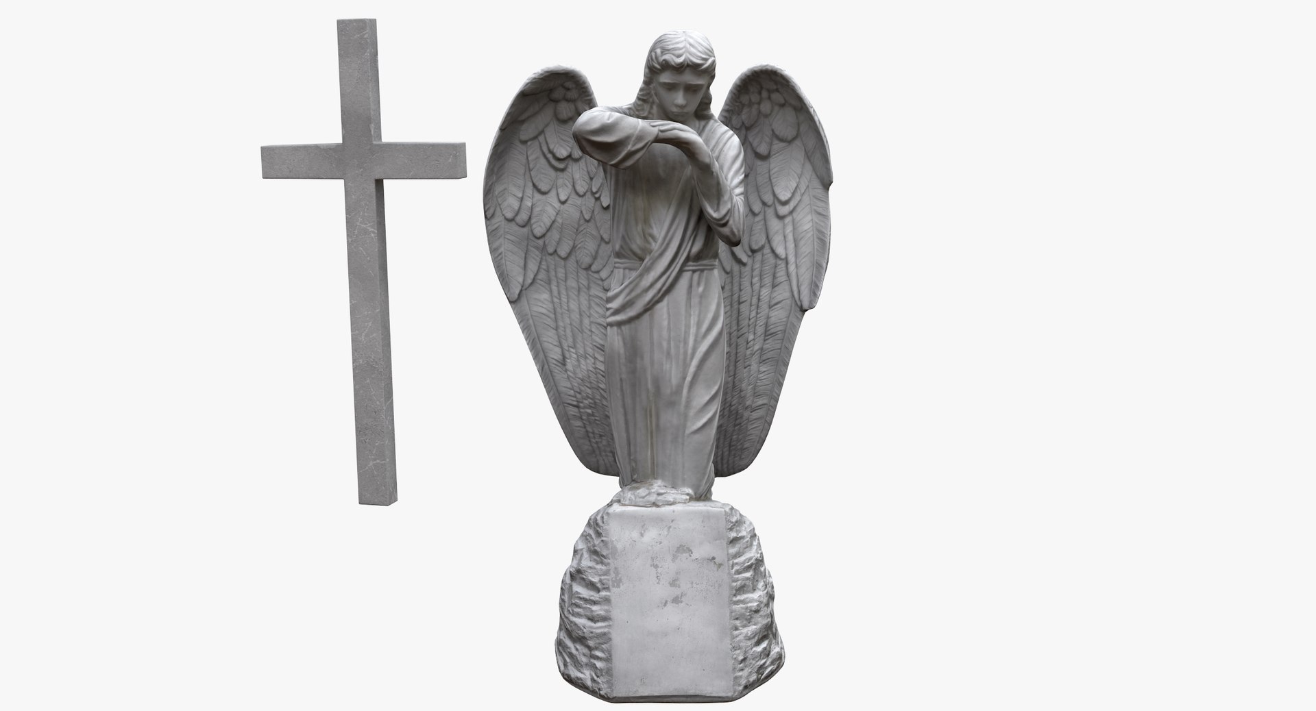 Angel Cross 3D Model - TurboSquid 1451959