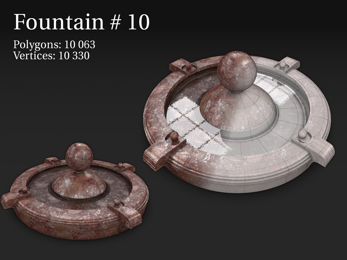 Fountains 13 1 3D - TurboSquid 1186368