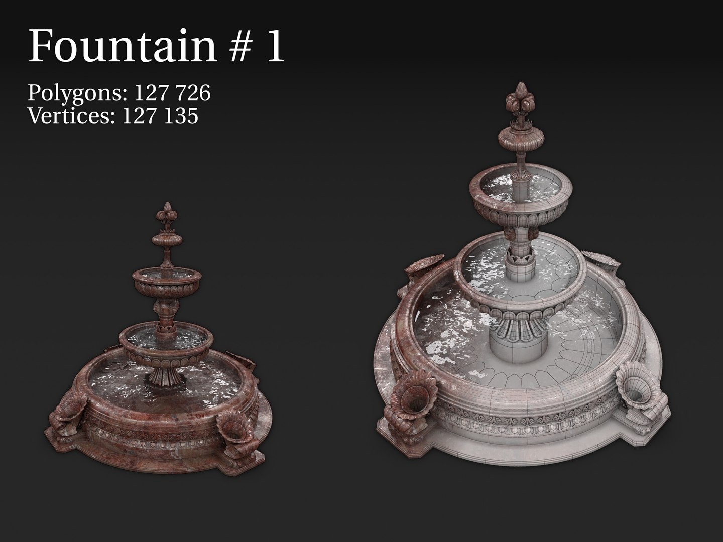 Fountains 13 1 3D - TurboSquid 1186368