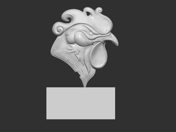 Rooster head 3D model - TurboSquid 2049441