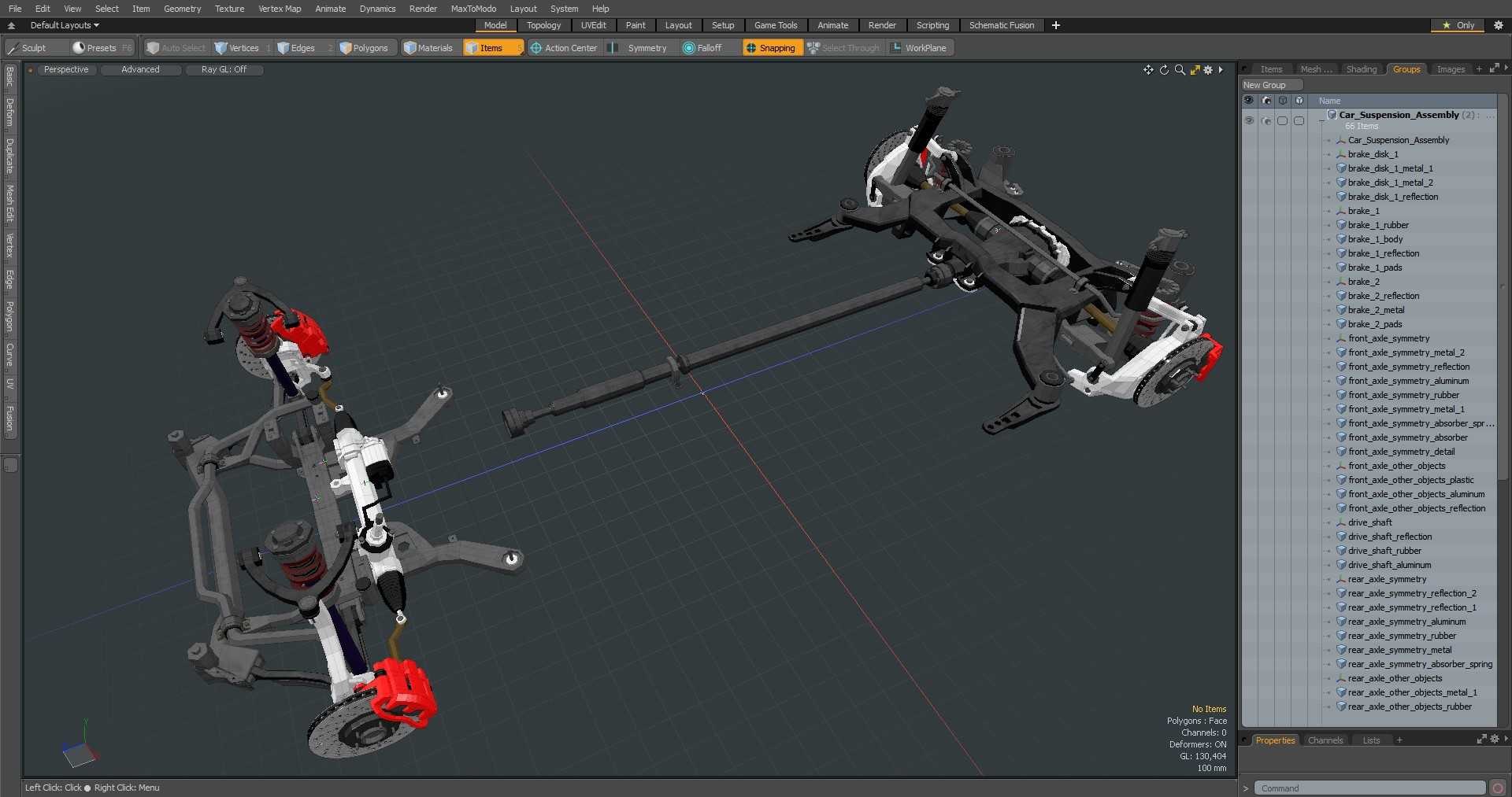 3D Car Suspension Assembly - TurboSquid 2205373