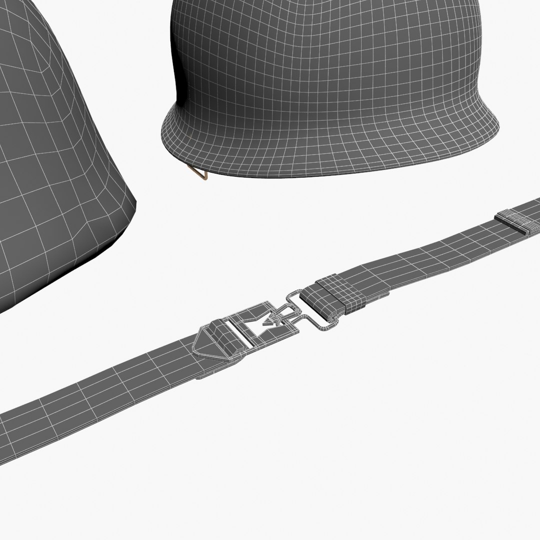 3D Model Helmet M1 Cover - TurboSquid 1189620