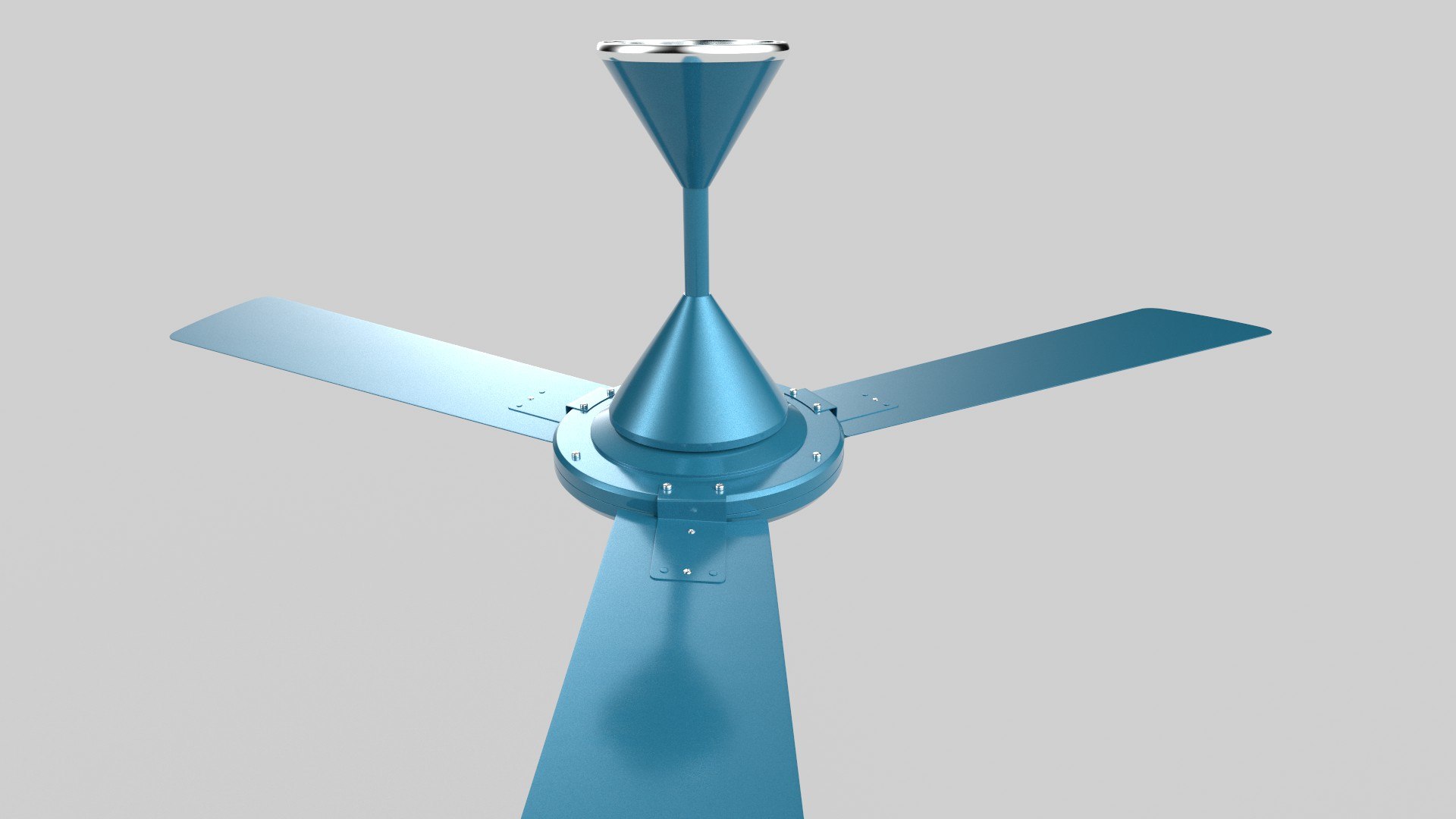 Ceiling Fan 3D Model - TurboSquid 2199866