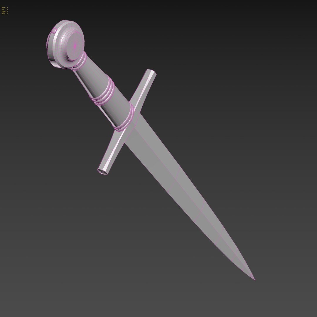 Dagger Medieval Cinematics 3D Model - TurboSquid 1565987