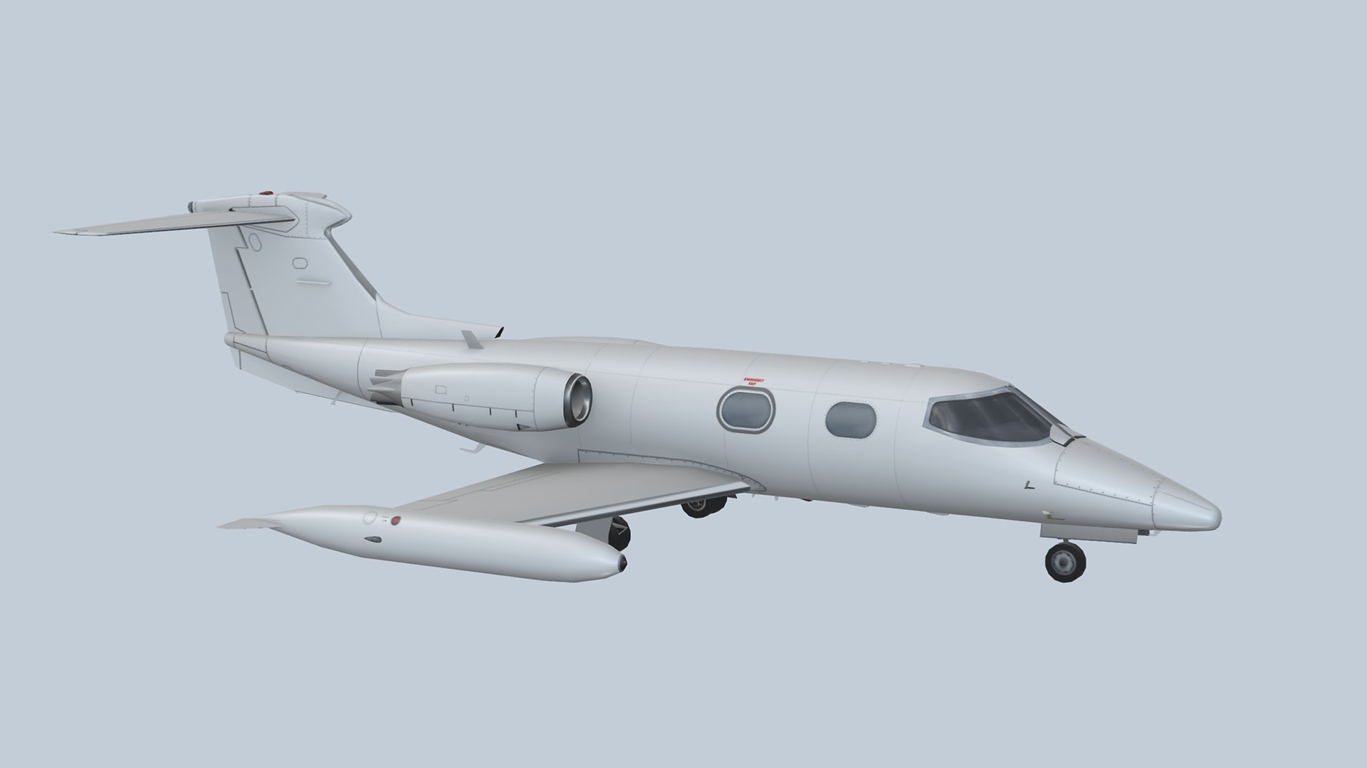 3D Model Learjet 24 - TurboSquid 2218183